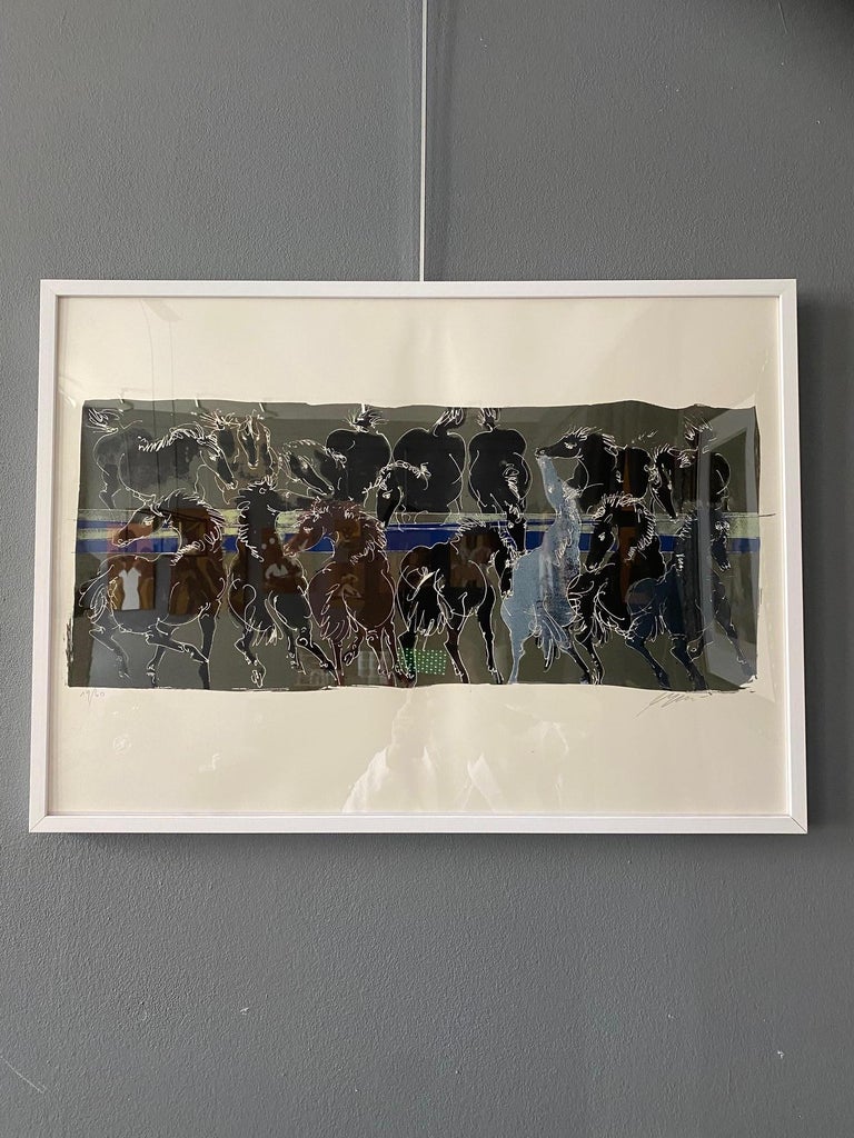 Hans Erni - Horses, Israel For Sale at 1stDibs