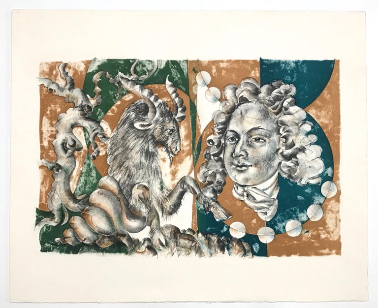 Hans Erni - original lithograph For Sale at 1stDibs