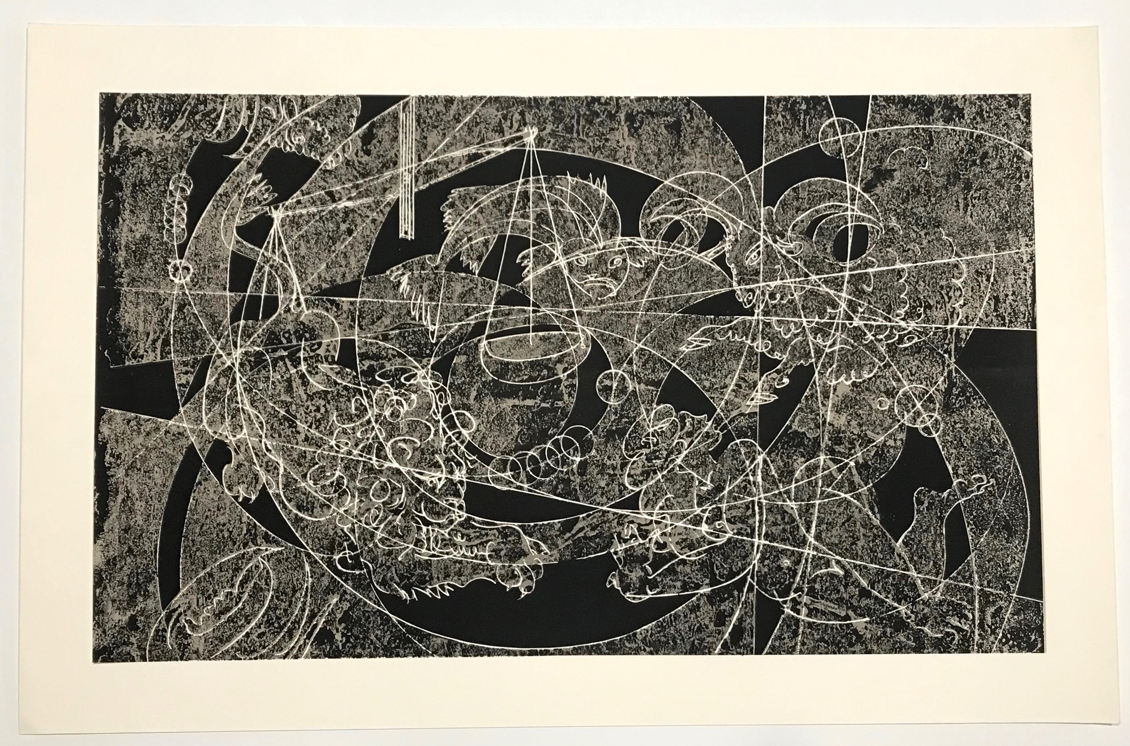 Hans Erni - original woodcut For Sale at 1stDibs