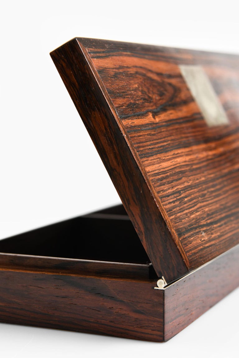 Hans Hansen Decorative Box Produced in Denmark For Sale at 1stDibs