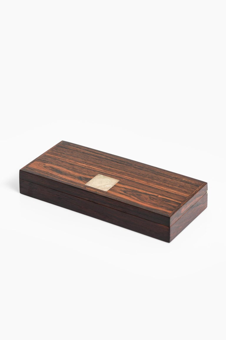 Hans Hansen Decorative Box Produced in Denmark For Sale at 1stDibs