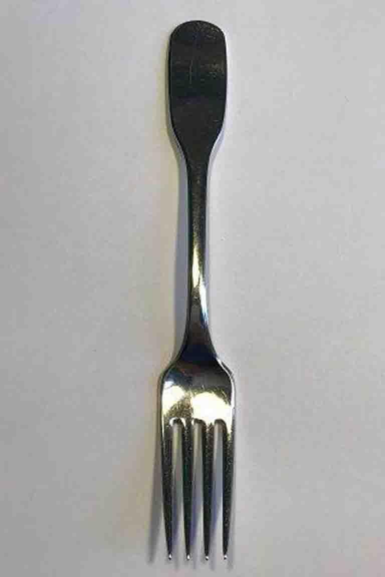 Hans Hansen "Susanne" Sterling Silver Dinner Forks For Sale at 1stDibs