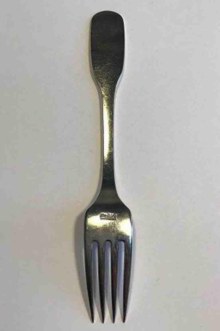 Hans Hansen "Susanne" Sterling Silver Dinner Forks For Sale at 1stDibs