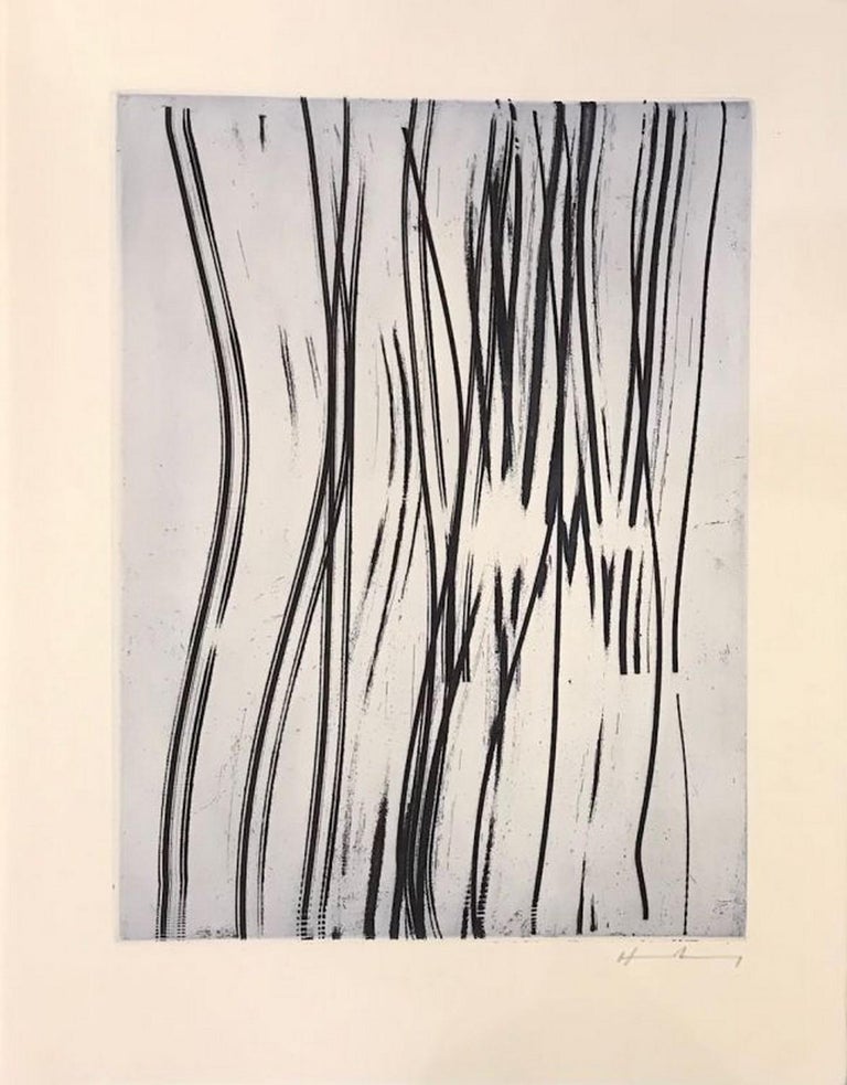 Hans Hartung - Elegie des Alizés / GM 1978-22 For Sale at 1stDibs