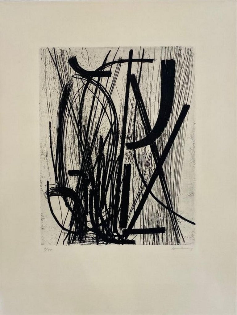 Hans Hartung - G16 For Sale at 1stDibs