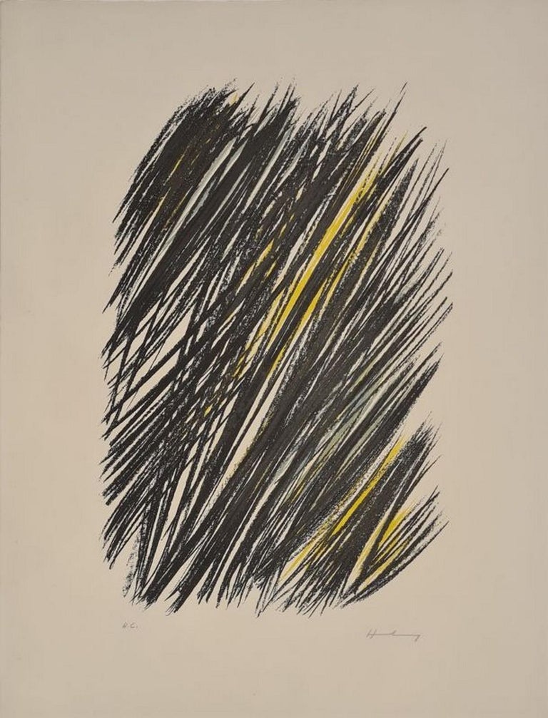 Hans Hartung - L19 For Sale at 1stDibs