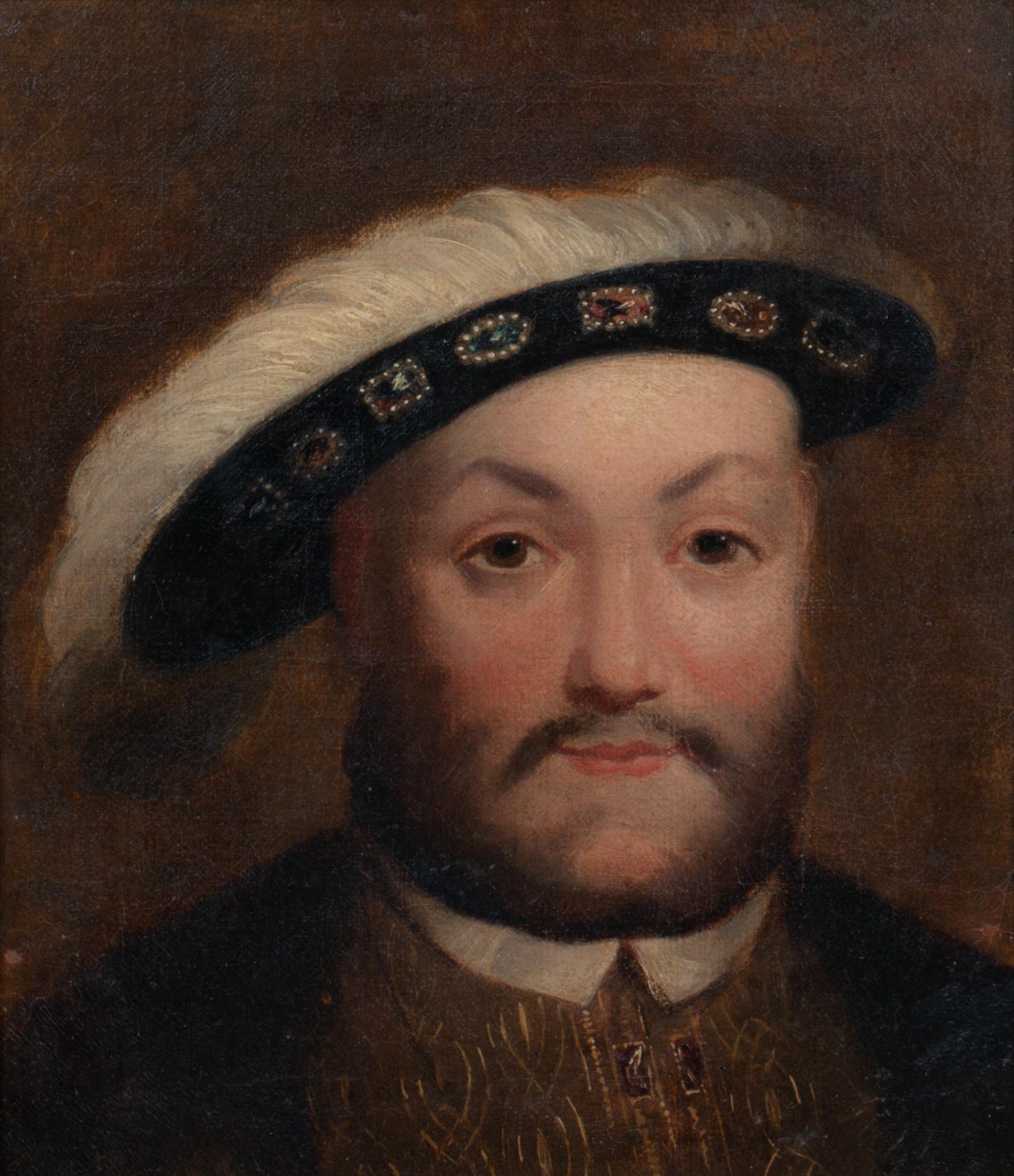 Ritratto di re Enrico VIII (1491-1547), XVI secolo La scuola di Hans ...