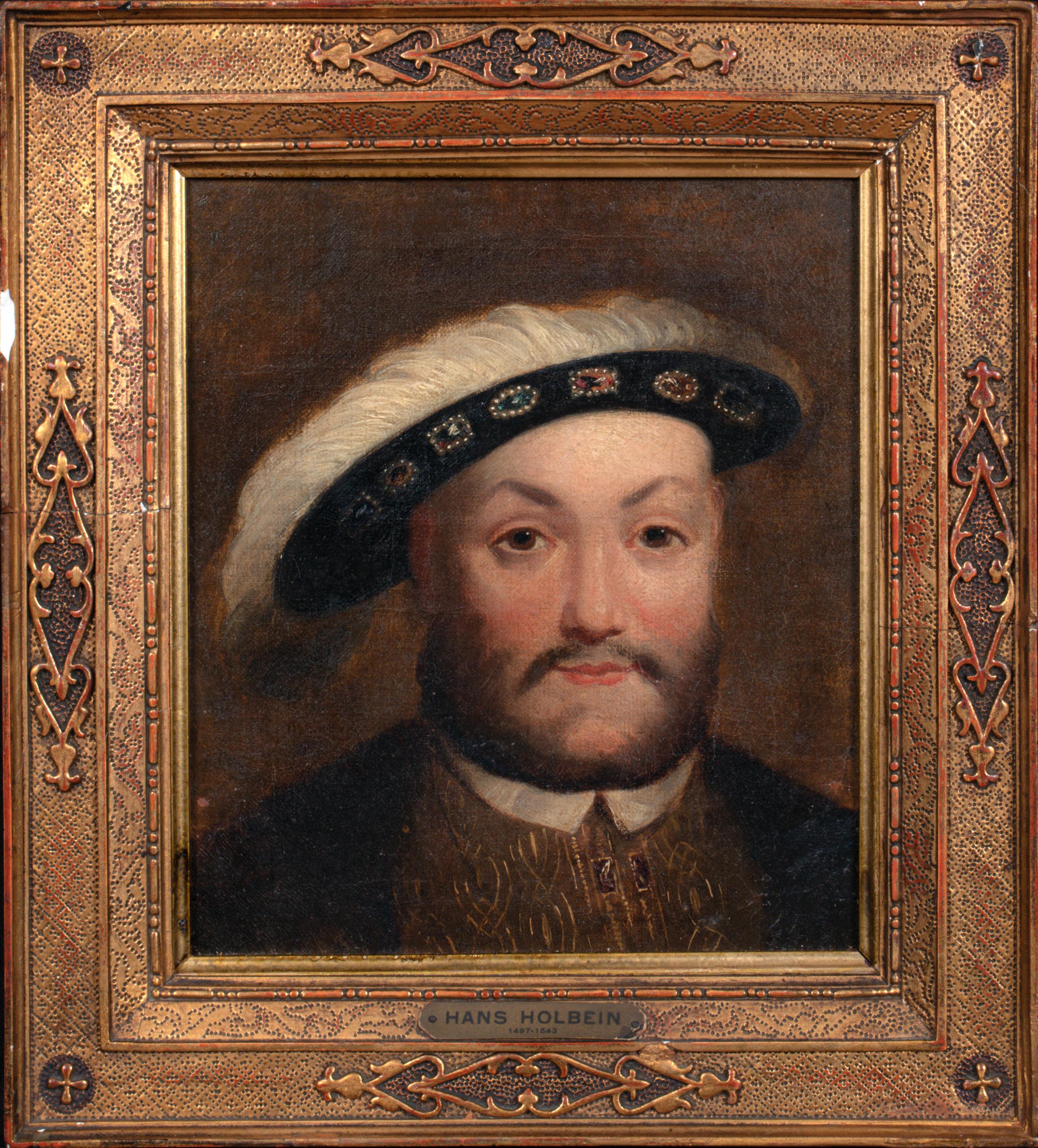 Portrait Of King Henry VIII (1491-1547), 16th Century School of Hans ...