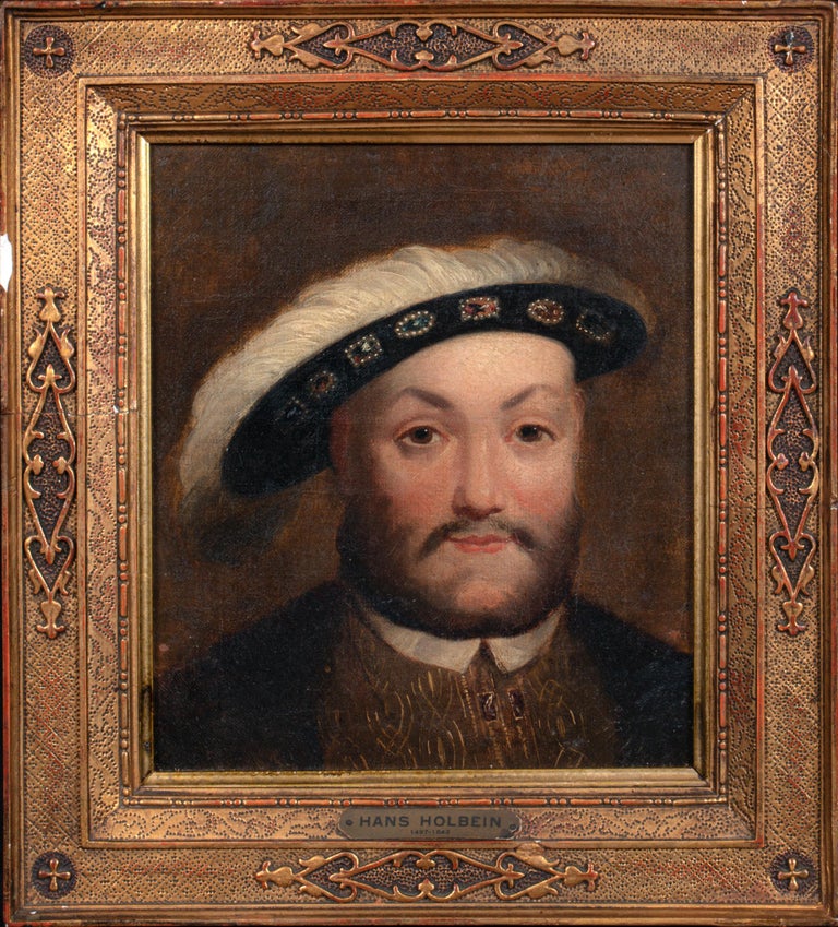 Portrait Of King Henry VIII (1491-1547), 16th Century School of Hans ...