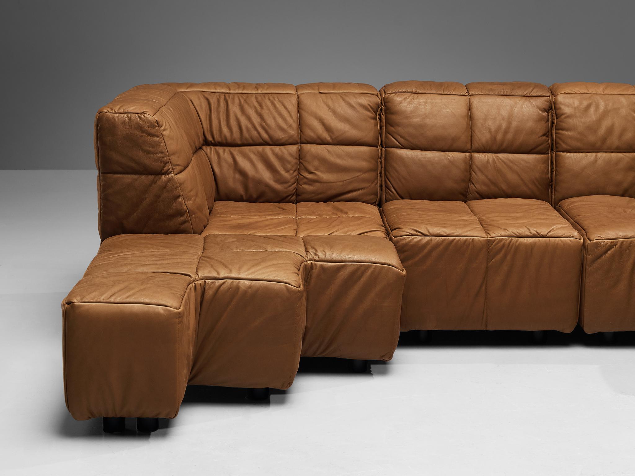 Hans Hopfer for Wiener Werkstätte 'Castell' Sectional Sofa For Sale at ...