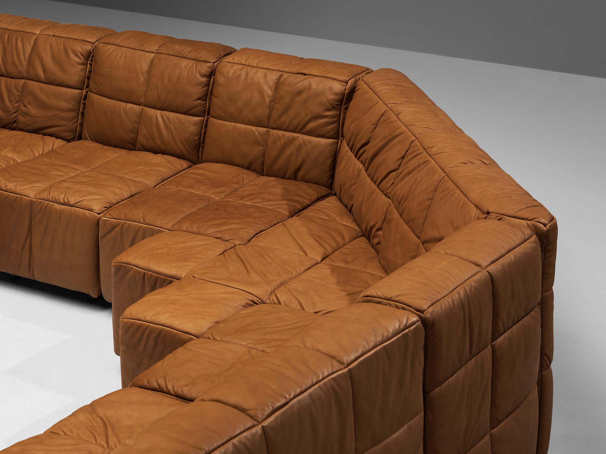 Hans Hopfer for Wiener Werkstätte 'Castell' Sectional Sofa For Sale at ...
