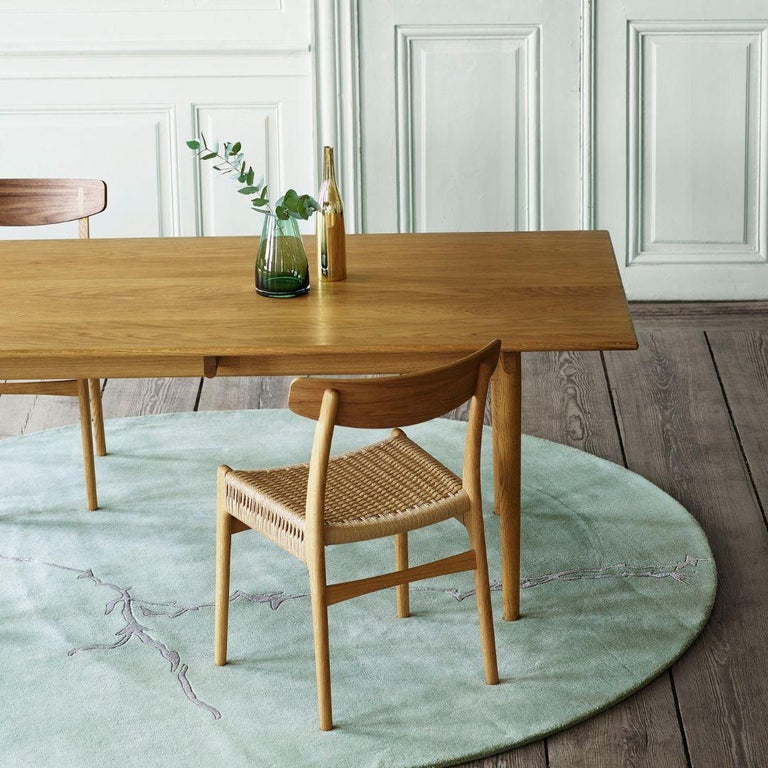 Hans J. Wegner 'CH327' Dining Table in Oak and Oil for Carl Hansen and ...