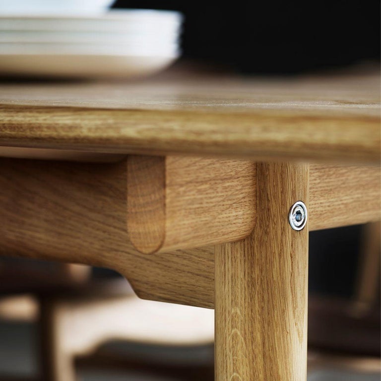 Hans J. Wegner 'CH327' Dining Table in Oak and Oil for Carl Hansen and ...