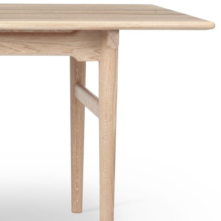 Hans J. Wegner 'CH327' Dining Table in Oak and Soap for Carl Hansen and ...