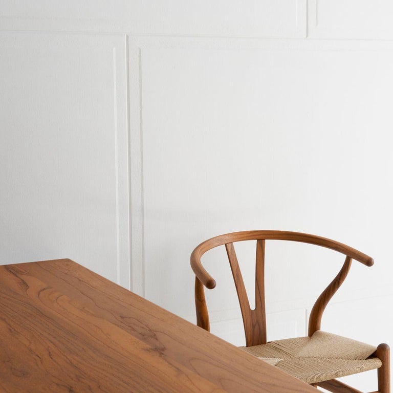 Hans J. Wegner 'CH327' Dining Table in Teak and Oil for Carl Hansen and ...