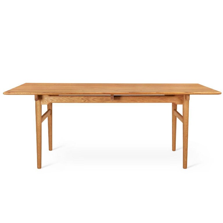 Hans J. Wegner 'CH327' Dining Table in Teak and Oil for Carl Hansen and ...