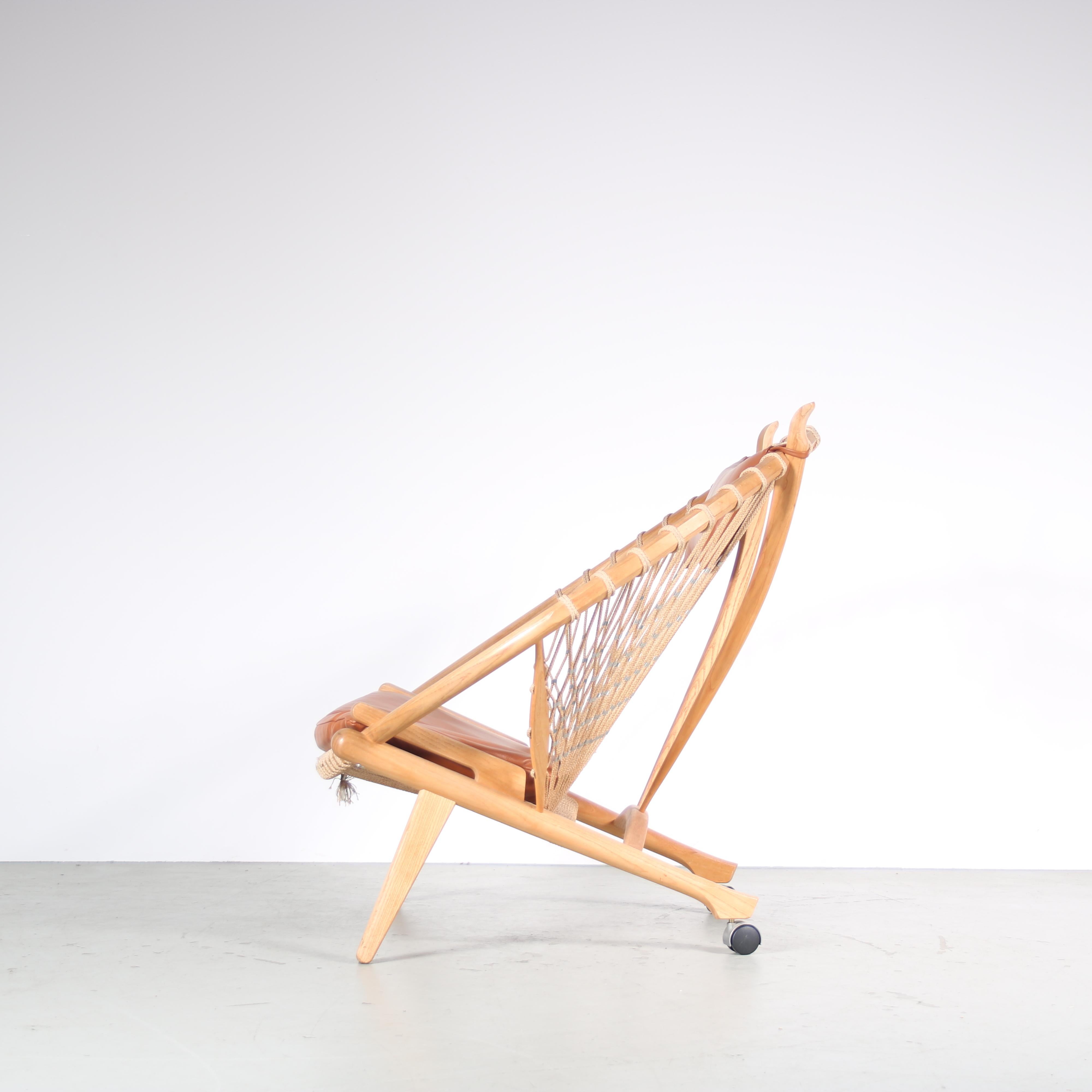 Hans J. Wegner “Circle Chair” for PP Mobler in Denmark, 1980 For Sale ...