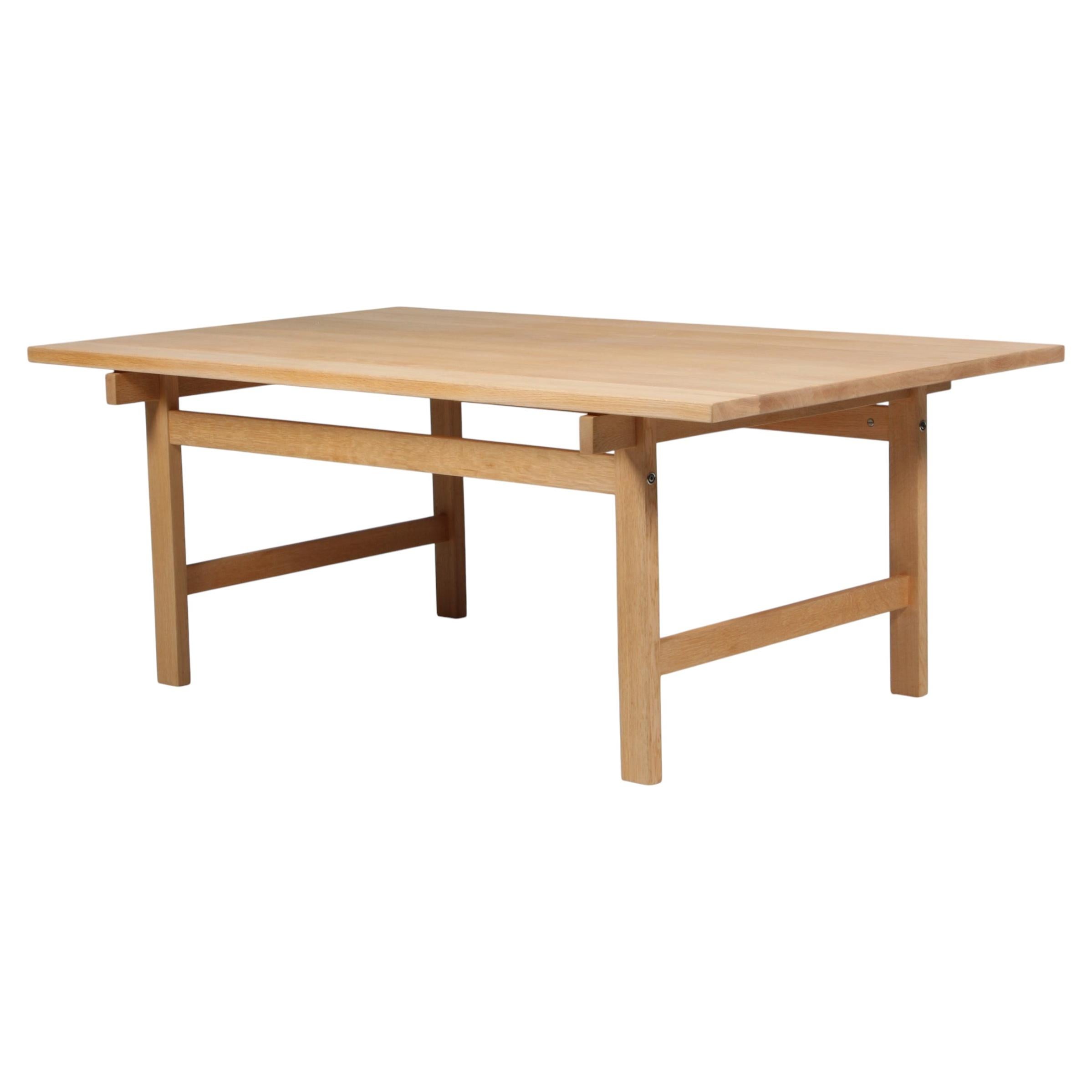 Hans J. Wegner for PP Møbler Coffee Table, solid oak. For Sale at 1stDibs