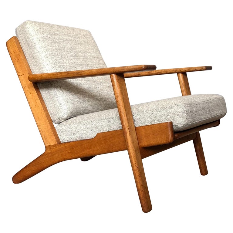 Hans J Wegner Ge290, reupholstered Original 1950s Model. at 1stDibs