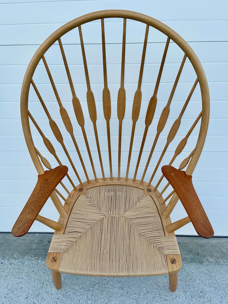 Hans J. Wegner JH-550 Peacock Chair for Johannes Hansen, 1960 Denmark ...