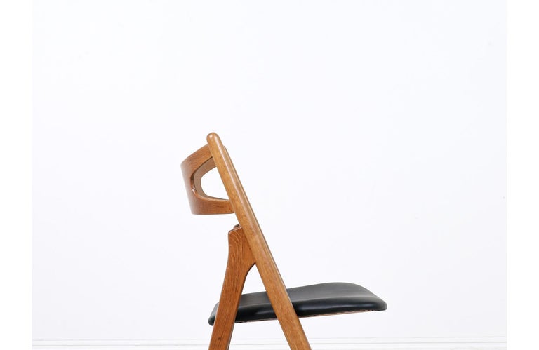 Hans J. Wegner "Sawbuck" CH-29 Desk Chair for Carl Hansen and Søn For ...