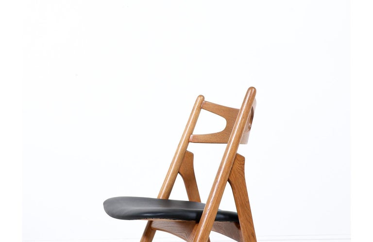Hans J. Wegner "Sawbuck" CH-29 Desk Chair for Carl Hansen and Søn For ...