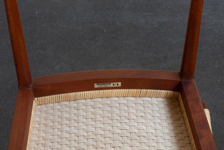 Hans J. Wegner Set of Six Chairs in Teak for Johannes Hansen For Sale ...