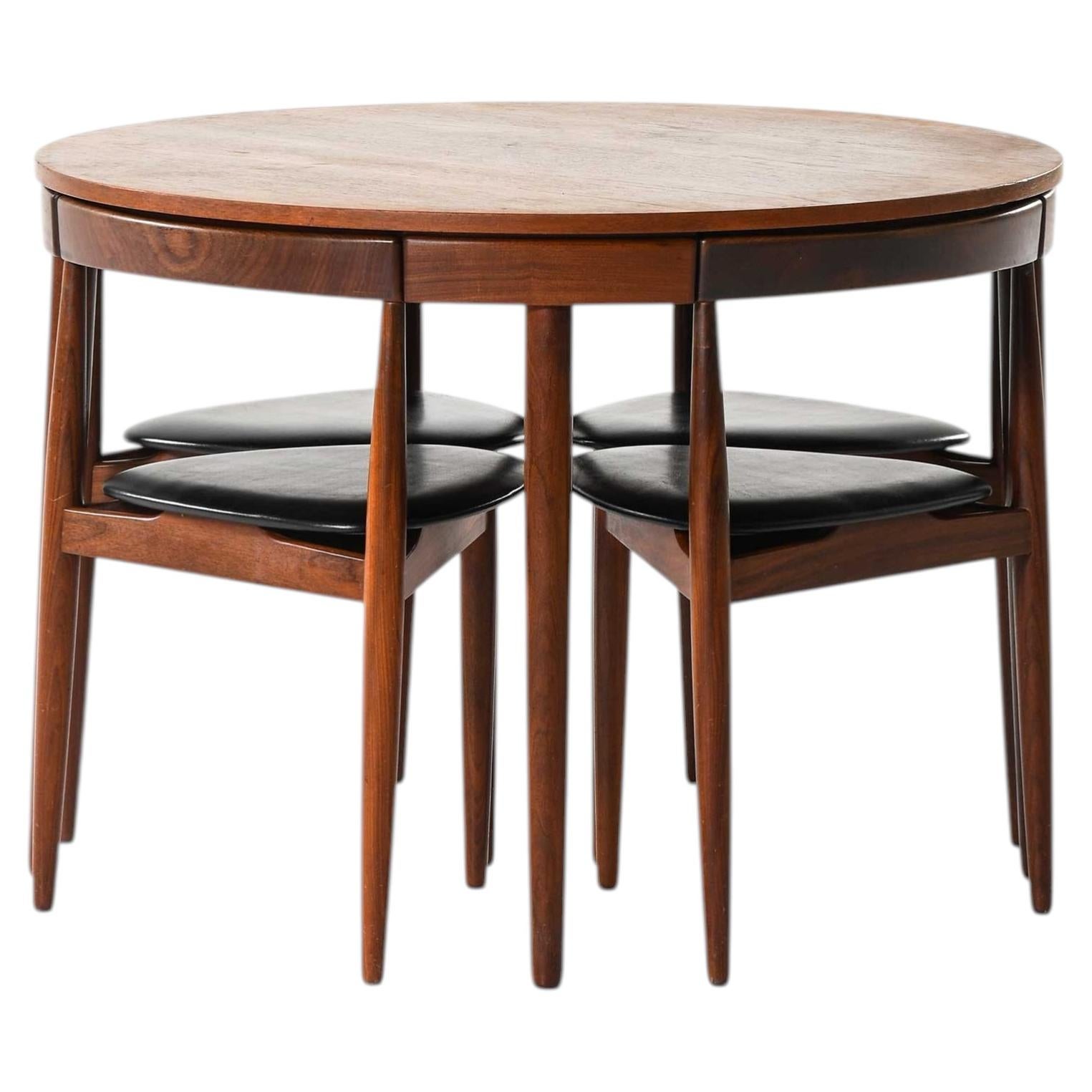 Roundette Dining Set by Hans Olsen for Frem Rojle (Table + 6 chairs ...