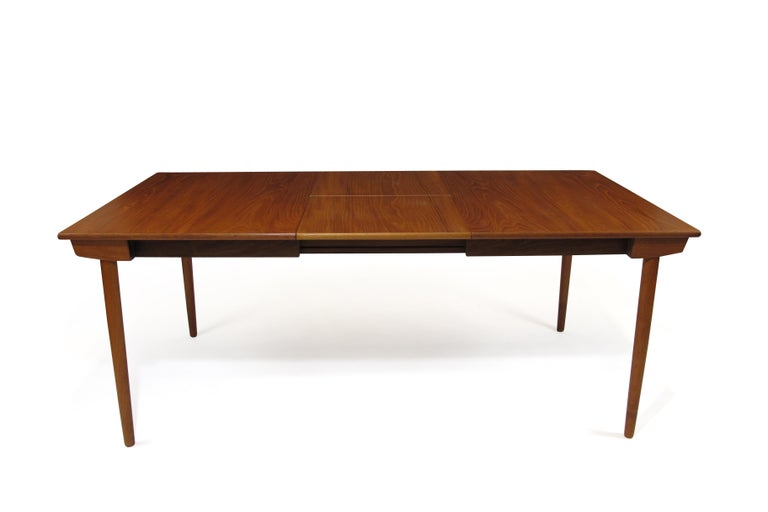 Hans Olsen Teak Dining Table at 1stDibs