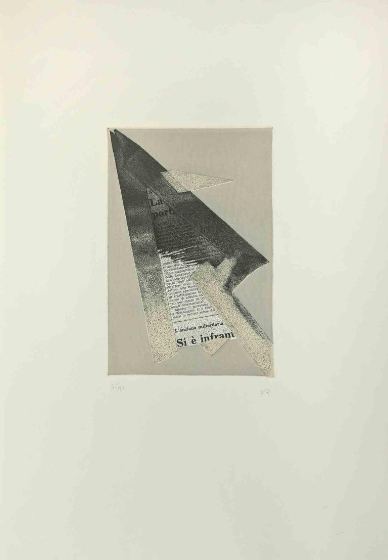 Hans Richter - Abstract Composition - Etching and Collage by Hans ...