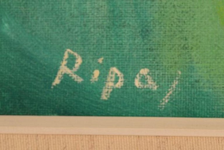 Hans Ripa (1912-2001), Swedish artist. Oil on canvas. Arrangement with ...