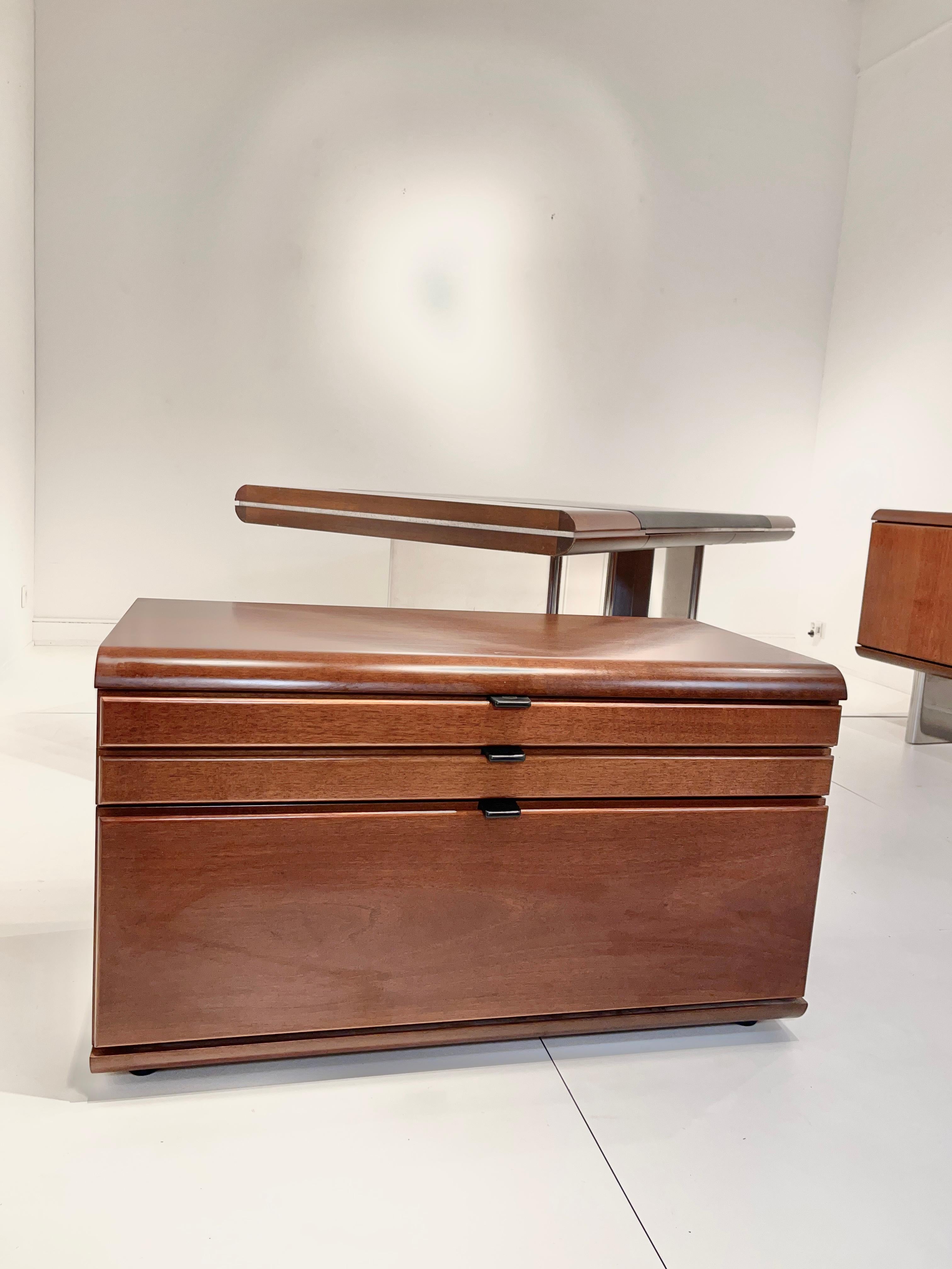 Hans Von Klier Full Set office Desk by Skipper For Sale at 1stDibs