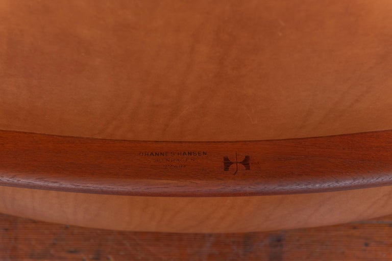 Hans Wegner Buck Lounge Chair, Model JH517 For Sale at 1stDibs