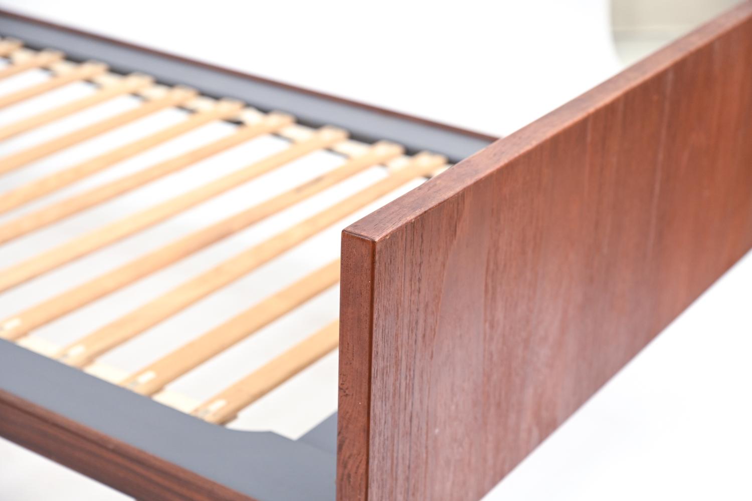 Hans Wegner for Getama Teak and Caned Twin Bed or Daybed For Sale at ...