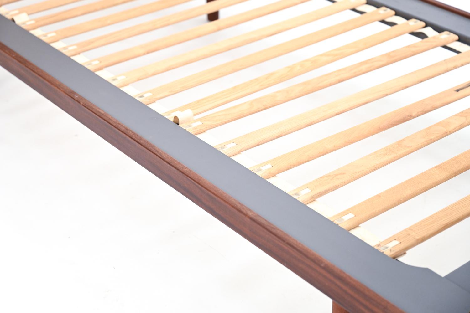 Hans Wegner for Getama Teak and Caned Twin Bed or Daybed For Sale at ...