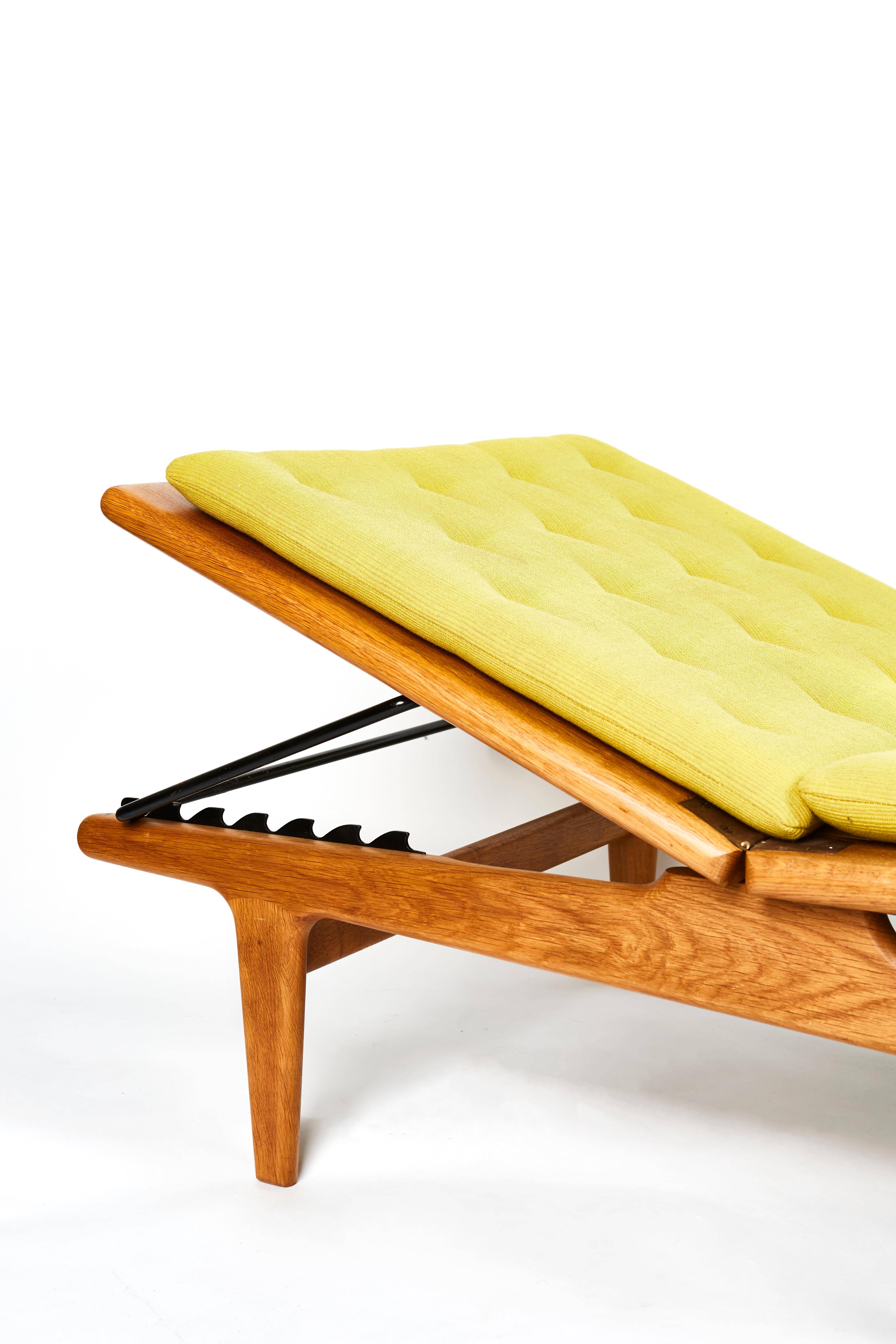 Hans Wegner GE-1 GETAMA Chaise For Sale at 1stDibs | getama factory ...