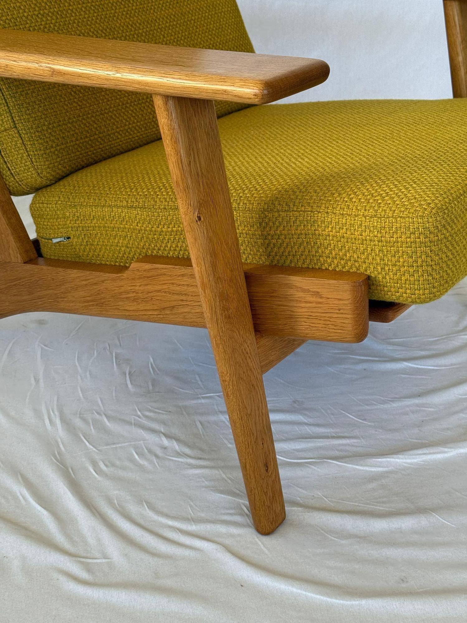 Hans Wegner GE 290 Lounge Chair For Sale At 1stDibs