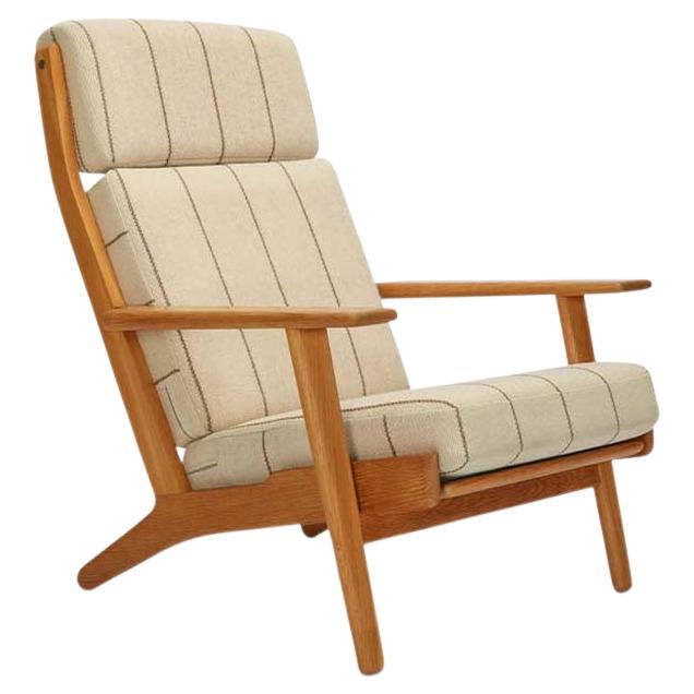 Hans Wegner "GE290A" Lounge Chair For Sale at 1stDibs | wegner ge290a