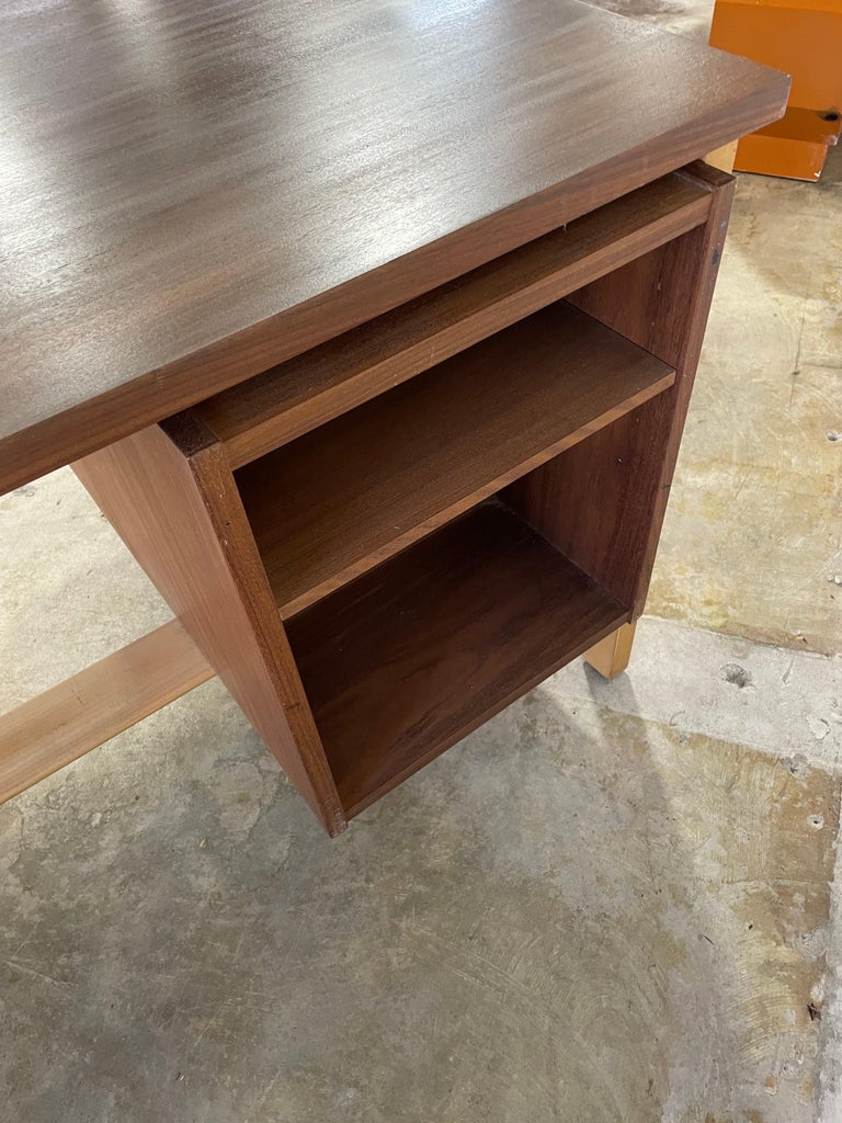 Hans Wegner GETAMA Executive Floating Desk For Sale at 1stDibs