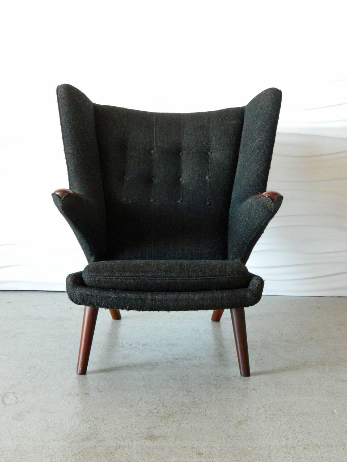 Hans Wegner Papa Bear Chair For Sale at 1stDibs