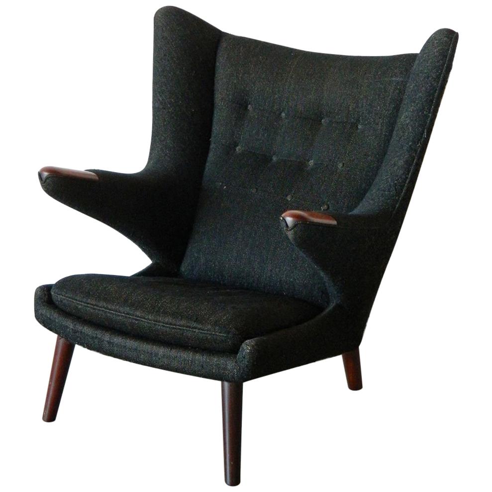 Hans Wegner Papa Bear Chair For Sale at 1stDibs
