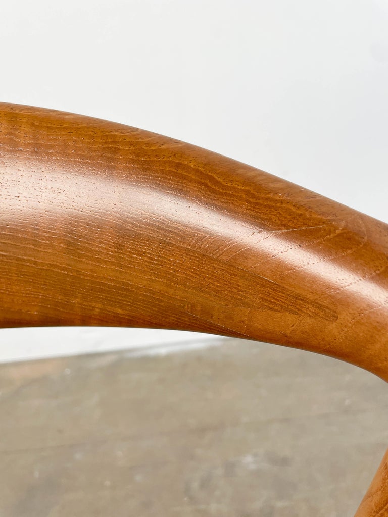 Hans Wegner Round Chair 'JH 503' in Teak at 1stDibs