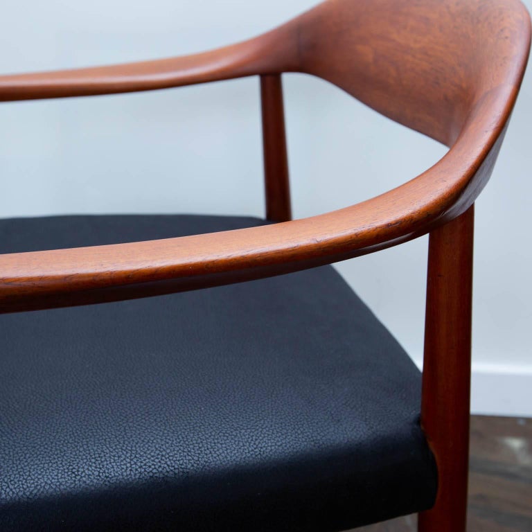 Round Chair Teak Armchair For Sale at 1stDibs