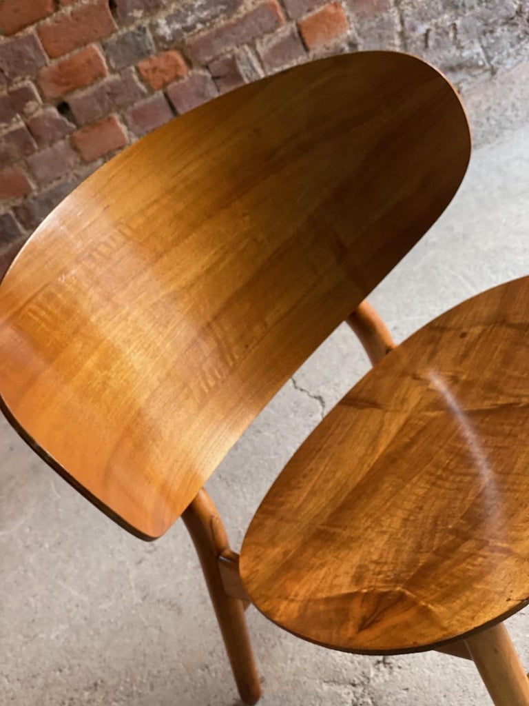 Hans Wegner Shell Chair Model FH 1936 for Fritz Hansen Midcentury ...