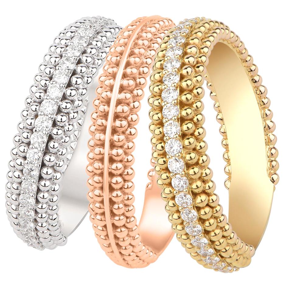 Harakh 0.60 Carat Baguette Colorless Diamond 18 Karat Yellow Gold Men's ...