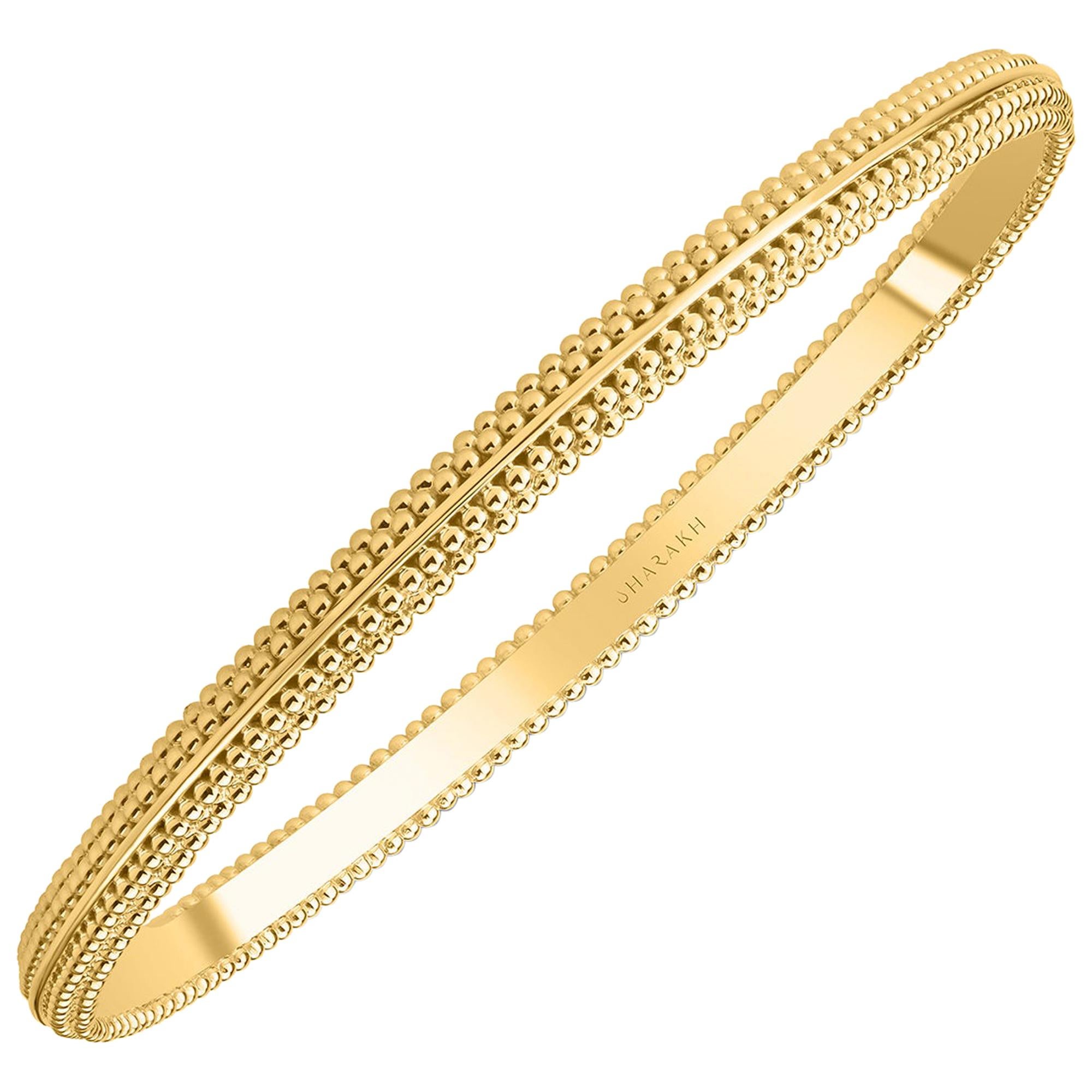18 Karat Yellow Gold Bangle For Sale at 1stDibs