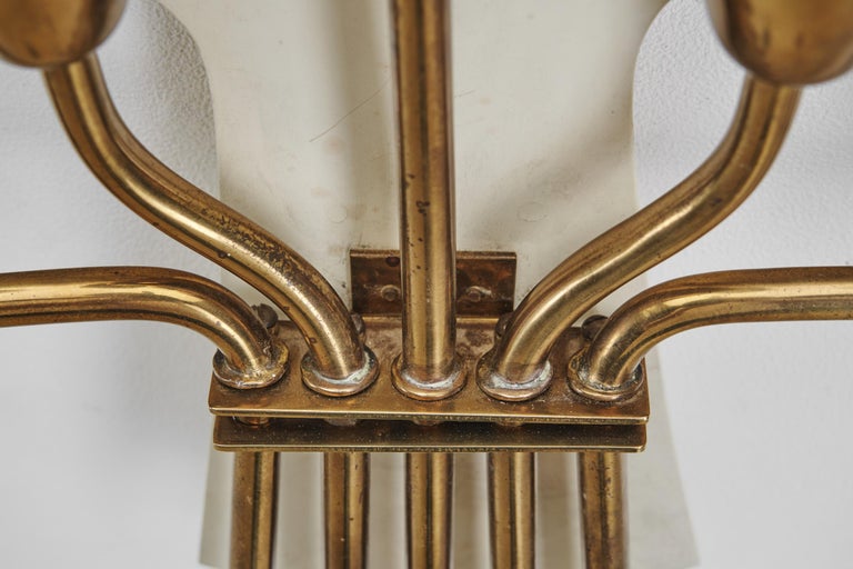 Harald Notini Model "8772/5" Wall Sconces for Arvid Böhlmarks, Sweden ...