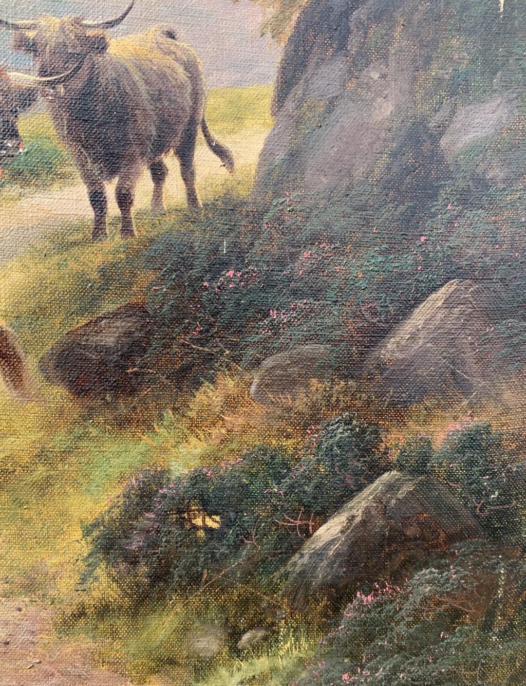 Harald R. Hall - Harald R. Hall - Late 19th century English landscape ...