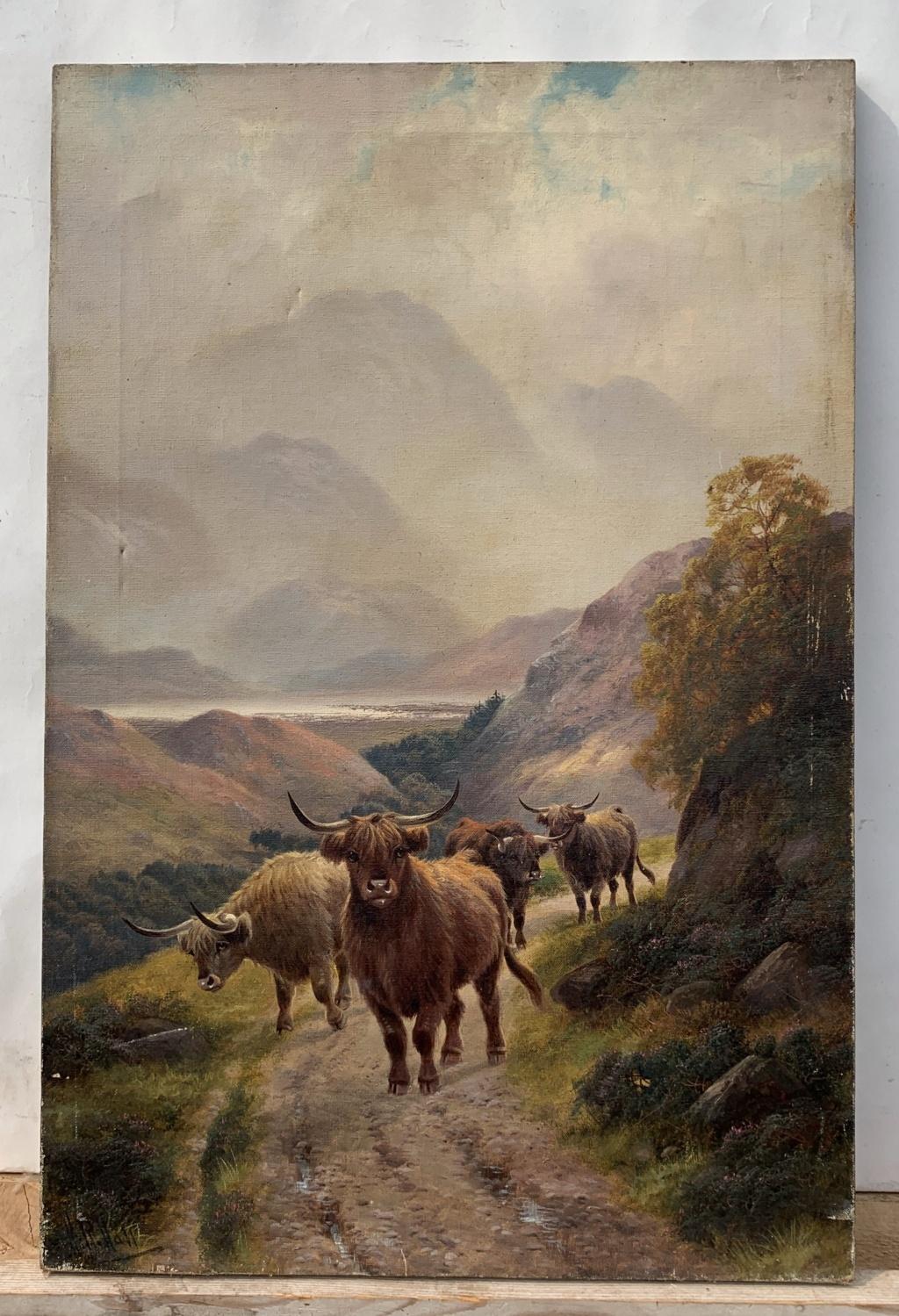 Harald R. Hall - Harald R. Hall - Late 19th century English landscape ...