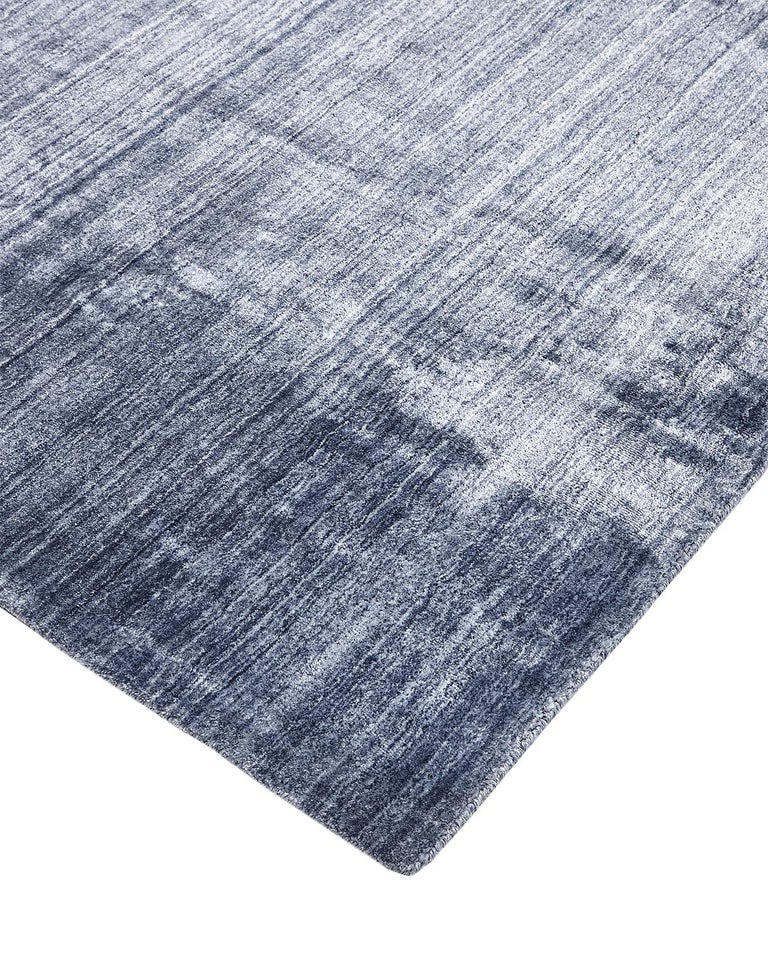Indian Made Handmade Contemporary Solid Area Rug For Sale at 1stDibs